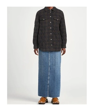 Isabel Marant Étoile Checked Padded Overshirt