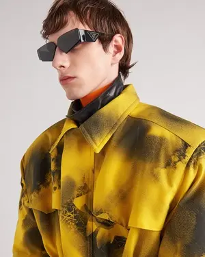 Prada Printed Re-nylon Parka