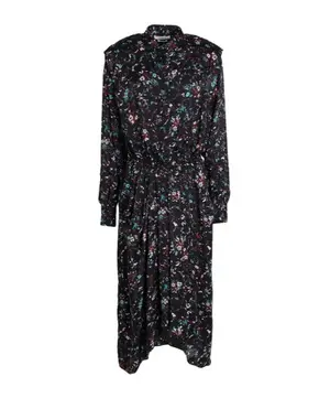 Tory Burch Floral Print Shirt Dress