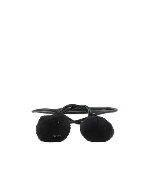 Max Mara Detachable Thin Belt - Black