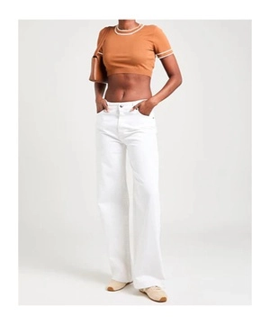 Max Mara Crew Neck Short Sleeve Knit Top