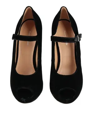 MAISON MARGIELA Velvet Mary Jane High Heels
