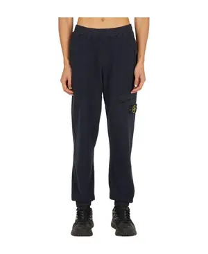 Stone Island Compass Badge Cargo Pants - Blue