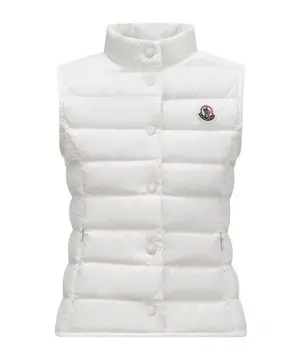 Moncler Liane Packable Down Vest - White
