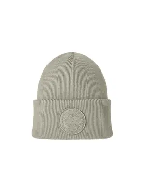 Canada Goose Logo Patch Beanie - Gray