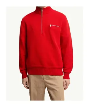 Moncler Wool Cashmere Blend Turtleneck Sweater