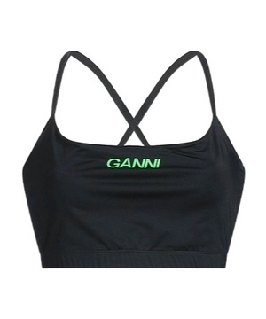 GANNI Athletic Tops - Black