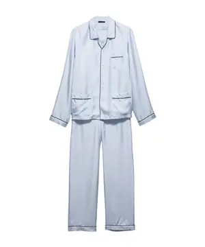 Prada Silk Twill Pajamas - Astro