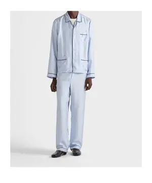Prada Silk Twill Pajamas