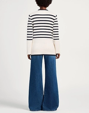 Rag & Bone Striped Knitted Sweater With Pockets