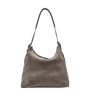 LEMAIRE Leather Hobo Bag - Green