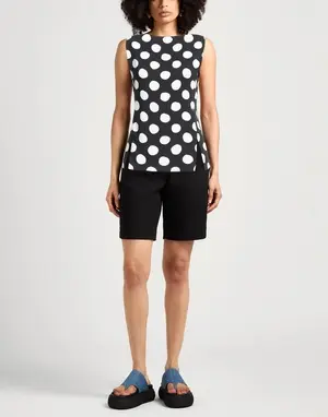 Marni Polka Dot Sleeveless Top