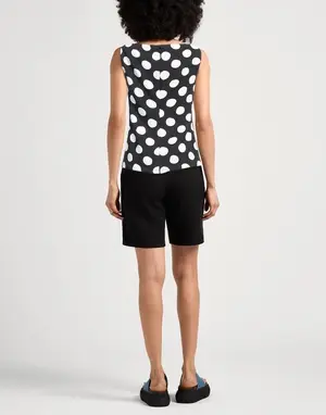 Marni Polka Dot Sleeveless Top