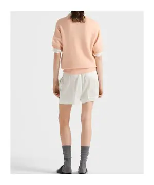 Prada Wool And Cashmere Crew-neck Sweater
