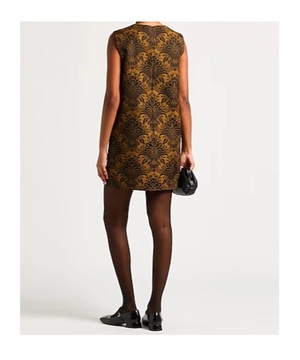 Max Mara Sleeveless Printed Mini Dress