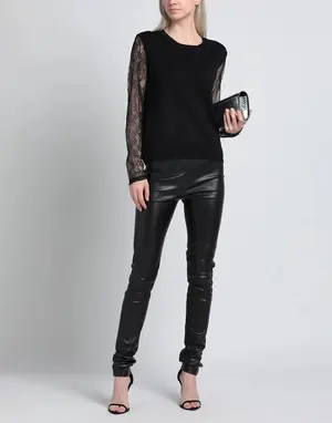 MAISON MARGIELA Minimalist Solid Color Leggings