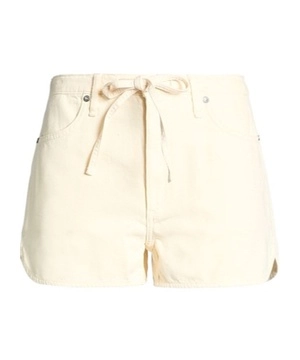 Rag & Bone Light-colored Denim Shorts - White