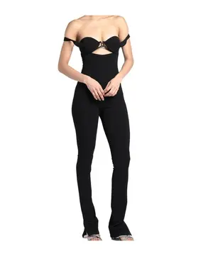 Jacquemus Sleeveless Jumpsuit With Zipper Closure And Cutout Detail