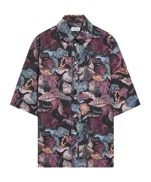 LEMAIRE Cotton Shirt - Black