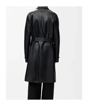 Loewe Napa Lambskin Belted Coat