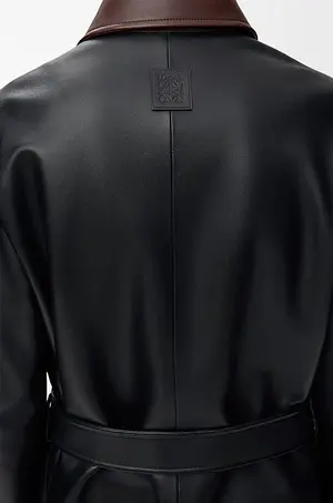 Loewe Napa Lambskin Belted Coat
