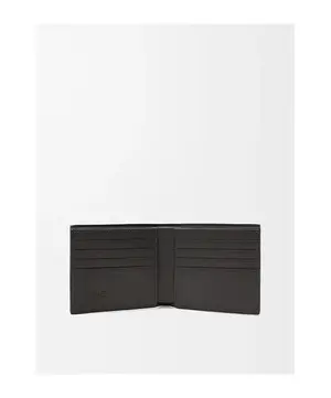 Loewe Bifold Wallet In Textured Classic Calfskin