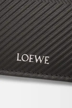 Loewe Bifold Wallet In Textured Classic Calfskin