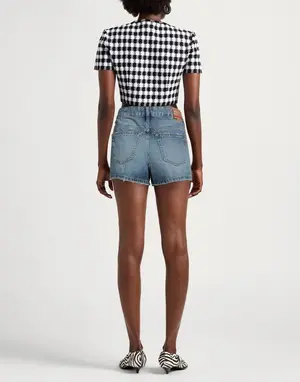 DIESEL® Medium Wash Denim Hot Pants