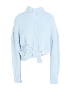MAISON MARGIELA Solid Color Medium-weight Knitted Turtleneck Sweater