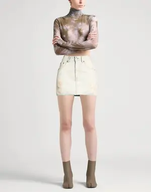 MAISON MARGIELA Denim Flared Skirt