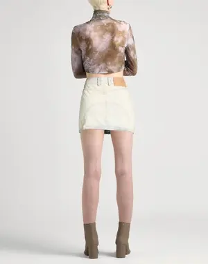 MAISON MARGIELA Denim Flared Skirt