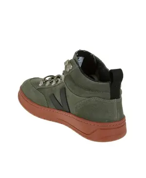 VEJA Roraima Suede High-top Lace-up Sneakers - Black