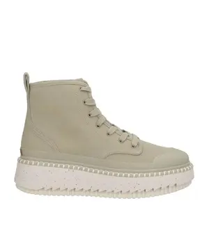 Chloé Thick Sole High Top Casual Shoes - Nude