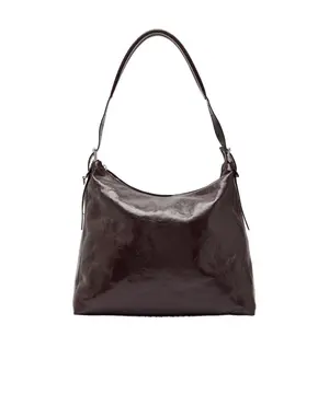 LEMAIRE Leather Clutch Bag - Black