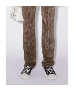 Acne Studios Contrasting Toe-cap High-top Sneakers