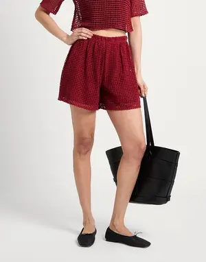 MAXCO. Max&co. High Waisted Lace Shorts