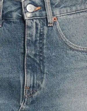 MAISON MARGIELA Dark Wash Flared Skirt