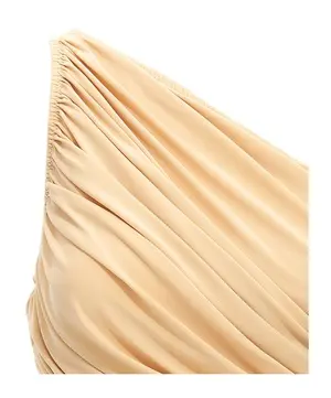Norma Kamali Draped One-shoulder Top
