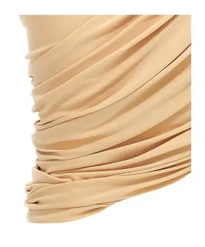 Norma Kamali Draped One-shoulder Top