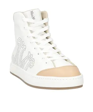Max Mara Round Toe High Top Casual Shoes