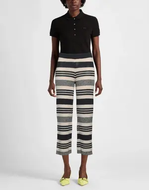 Rag & Bone Striped Knit Wide-leg Trousers