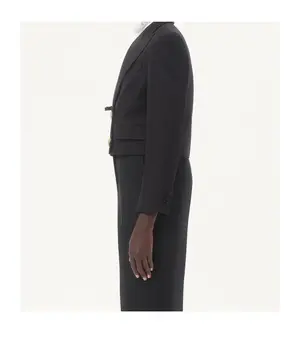 Valentino Garavani Crepe Couture Jacket With Heart-shaped Buttons