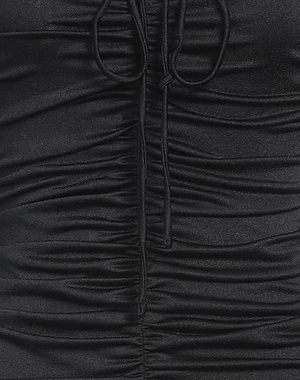 GANNI Ruched Long Sleeve Top