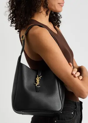 Saint Laurent Litchi Grain Underarm Bag