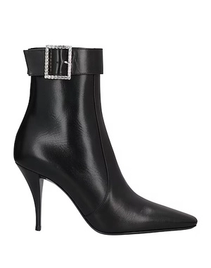 Saint Laurent Leather Pointed-toe Ankle Boots