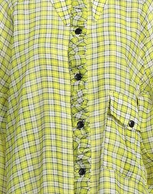 GANNI Checked Tartan Pattern Shirt