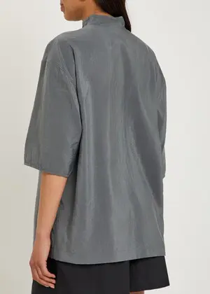 LEMAIRE Silk-blend Turtleneck Top