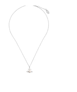 VIVIENNE WESTWOOD Embellished Pearl And Crystal Orb Pendant Necklace