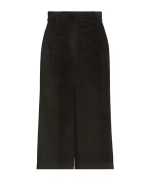 Max Mara Solid Color Casual Trousers - Black