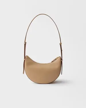 Prada Arqué Small Leather Shoulder Bag